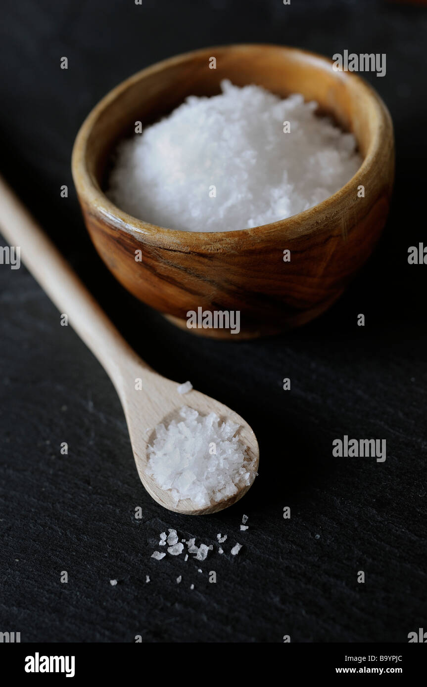 Coarse salt flakes hi-res stock photography and images - Alamy