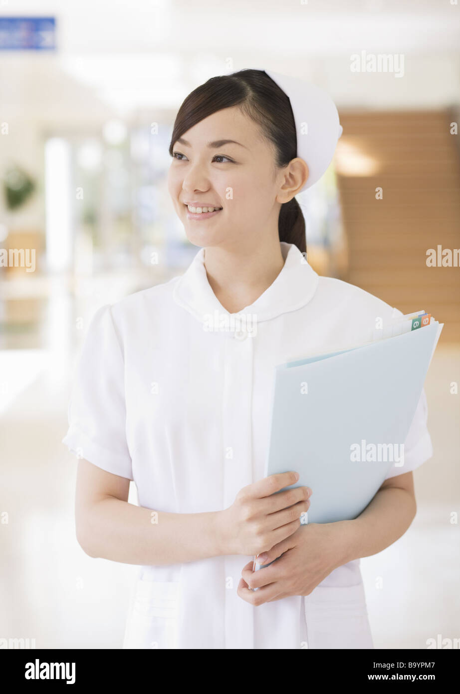 A smiling nurse Stock Photo - Alamy