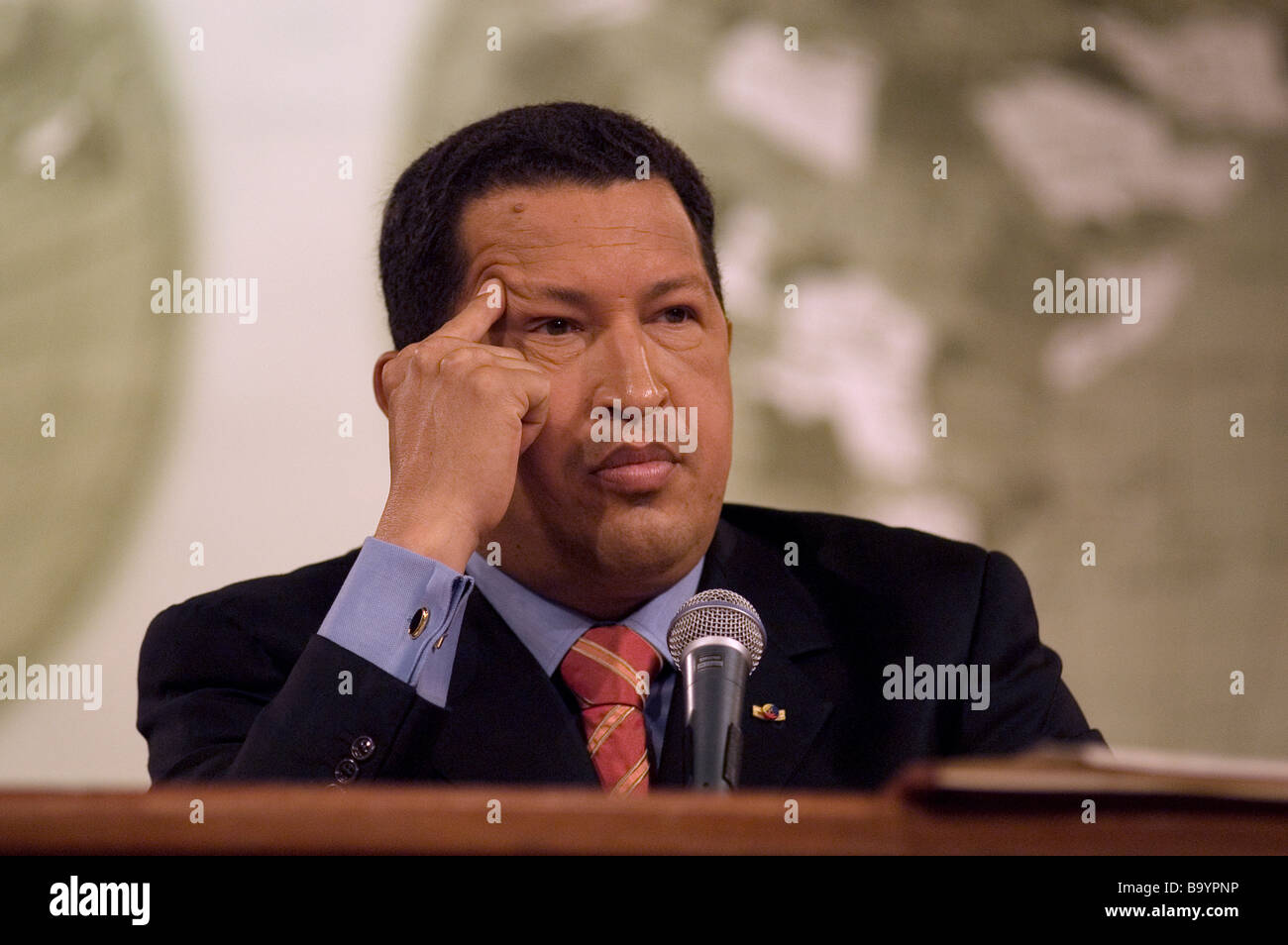 Venezuela president hugo chavez frias hi-res stock photography and ...