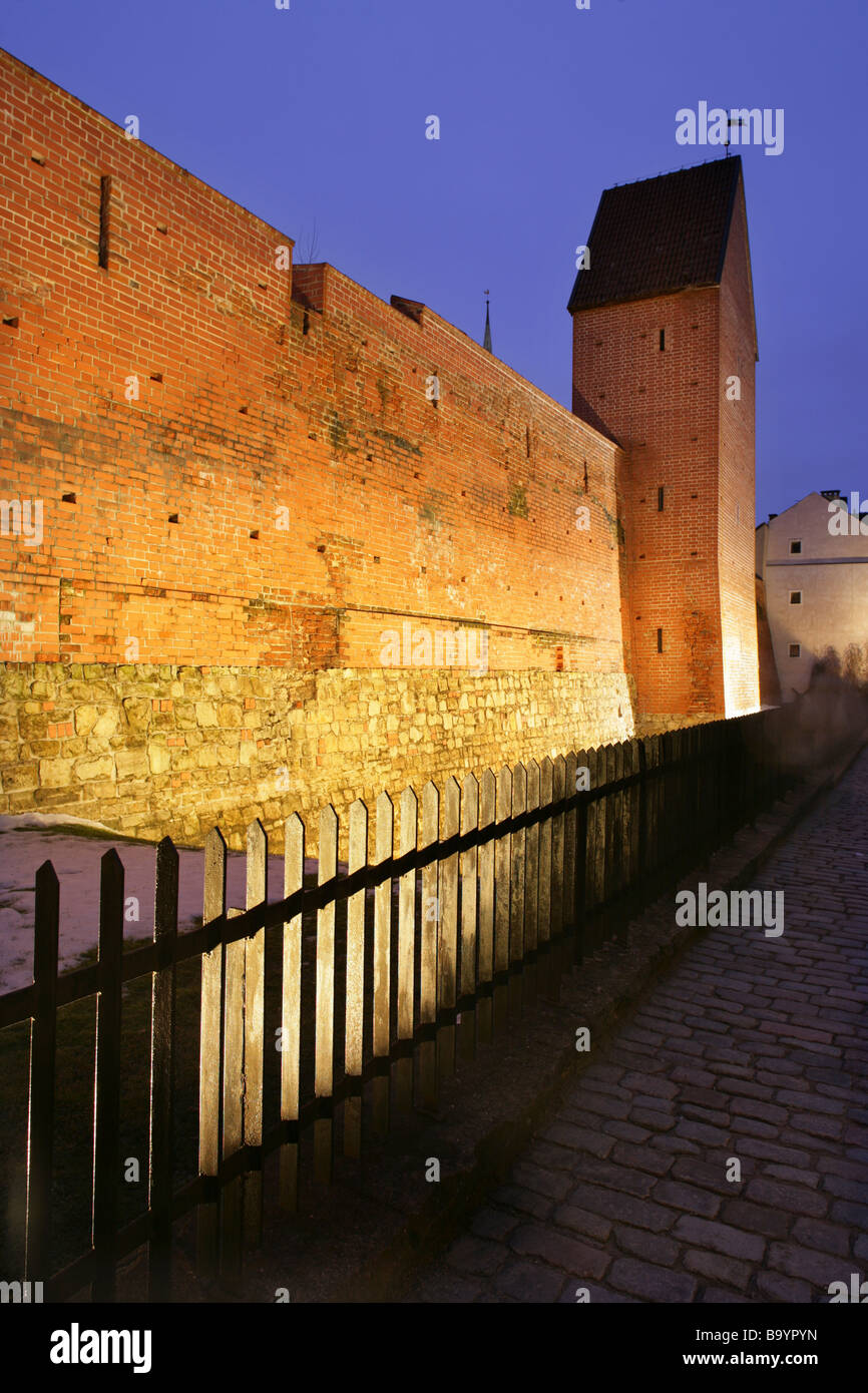 Old City Walls and the Ramera Tower on Torna Iela or Tower Street, Riga ...