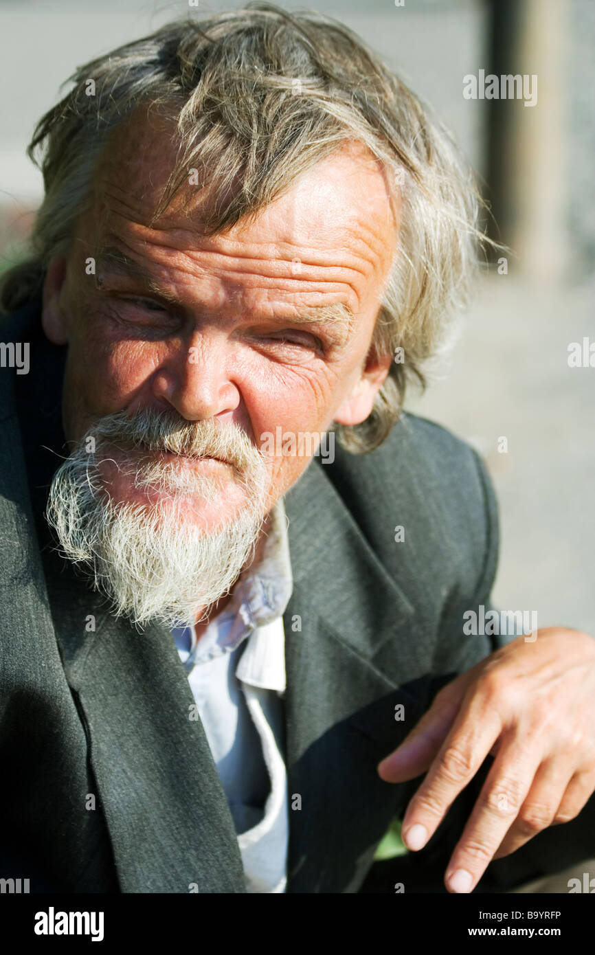 Funny old man Stock Photo - Alamy