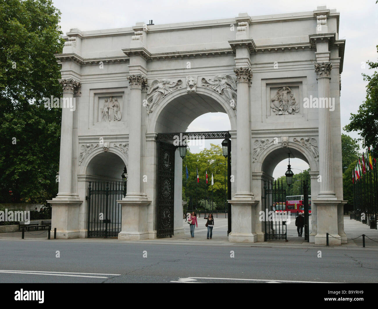 Marble Arch, London UK Stock Photo - Alamy