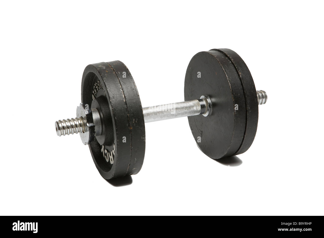 Muscles dumbbell Cut Out Stock Images & Pictures - Alamy