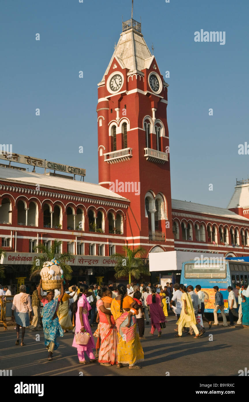 Chennai Central Railway Station High Resolution Stock Photography and ...