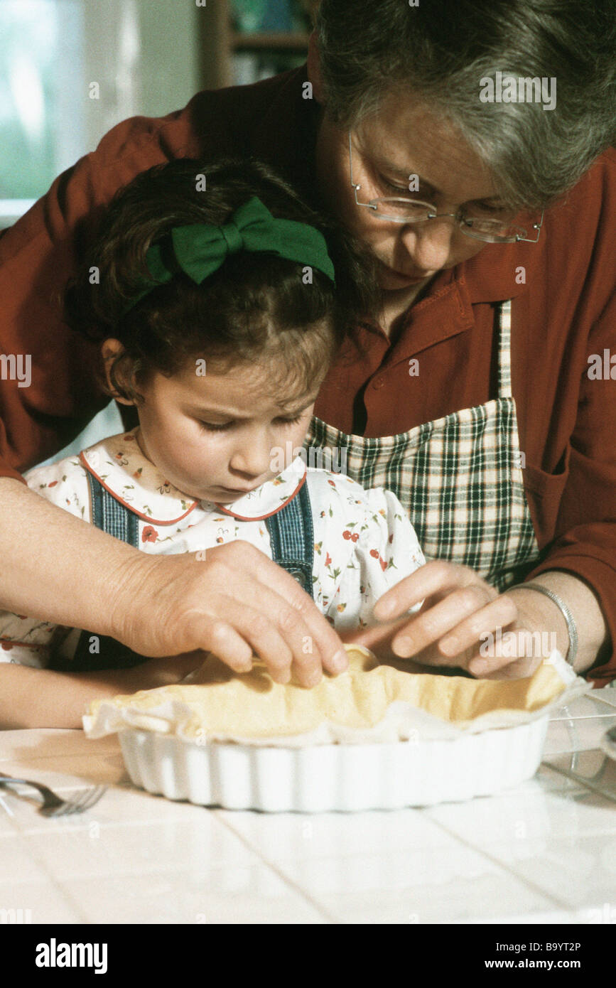 Pies grandmother baking hi-res stock photography and images - Alamy