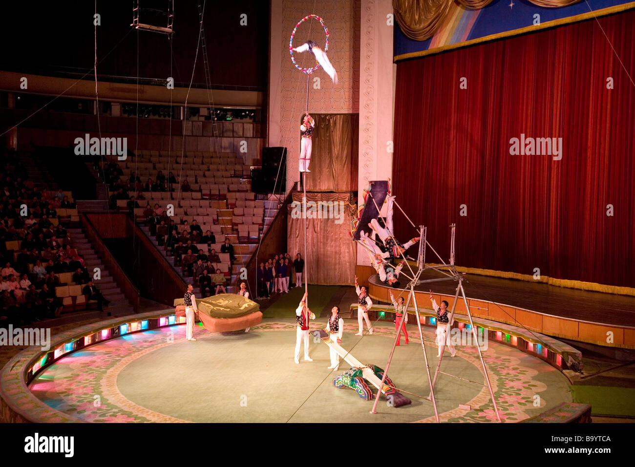 Circus in Pyongyang (DPRK, North Korea Stock Photo - Alamy