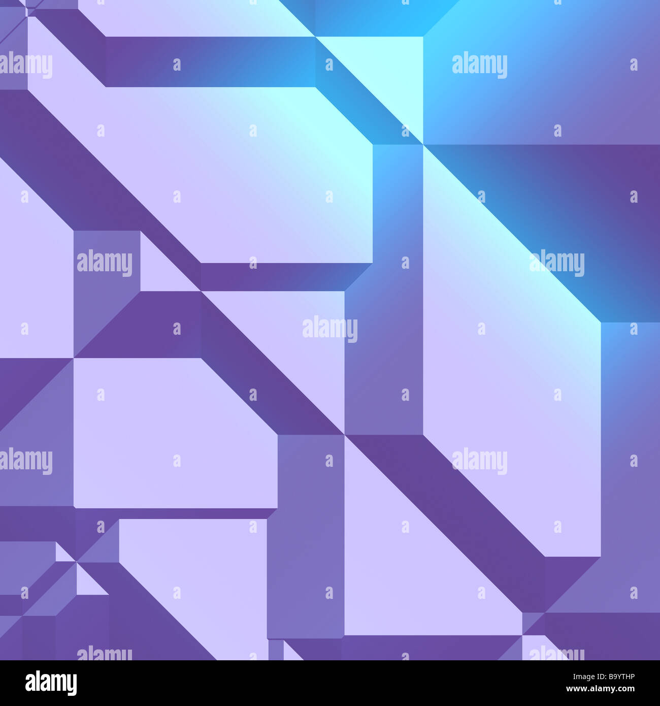 Smooth angular 3d geometric abstract graphic design background Stock ...