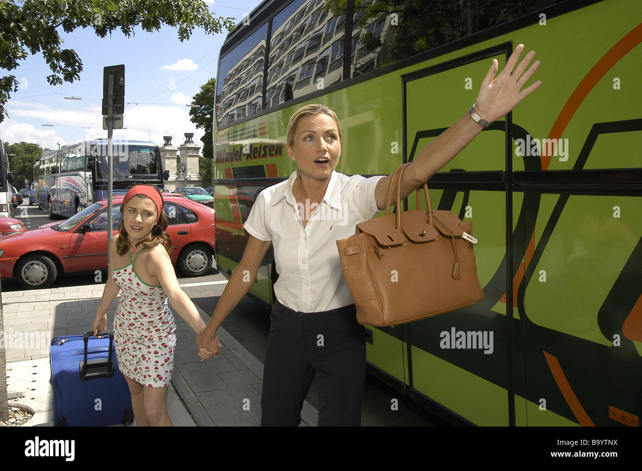 Misses bus hi-res stock photography and images - Alamy