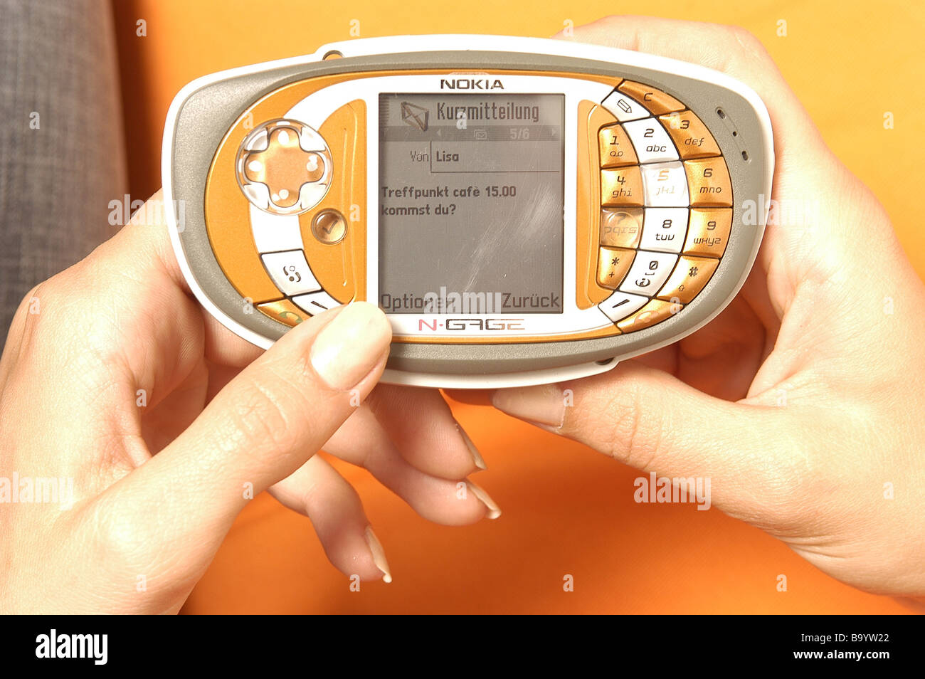 Nokia n gage phone hi-res stock photography and images - Alamy