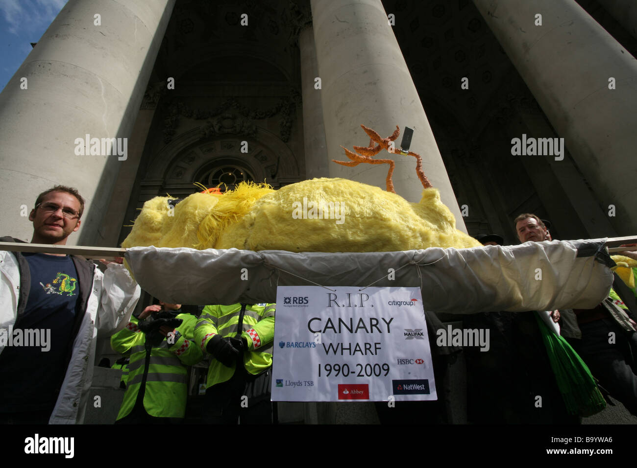 London anti capitalist capitalism protest hi-res stock photography and ...