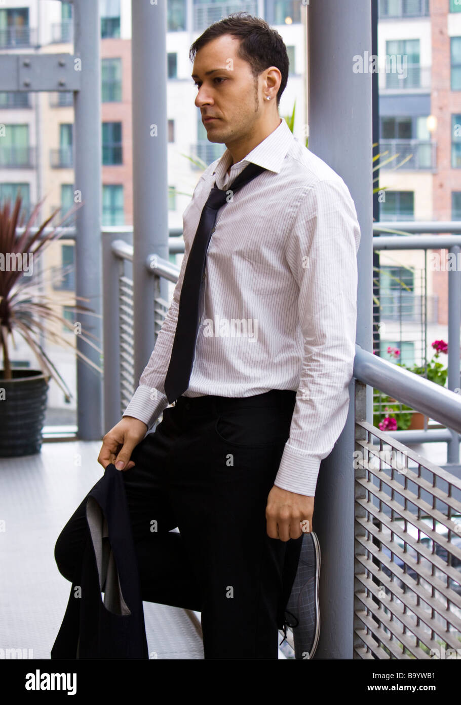 Man in a suit Stock Photo - Alamy