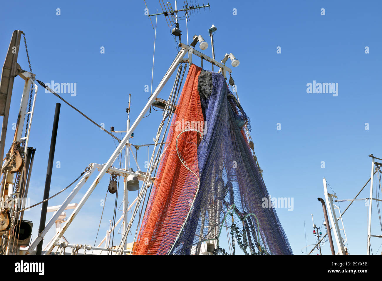 Trawler fishing nets hi-res stock photography and images - Alamy