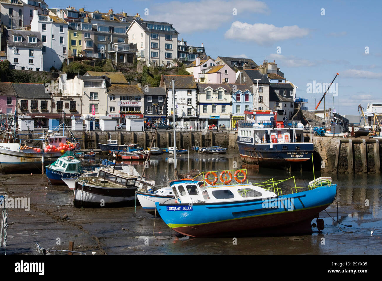 Brixham town centre hi-res stock photography and images - Alamy