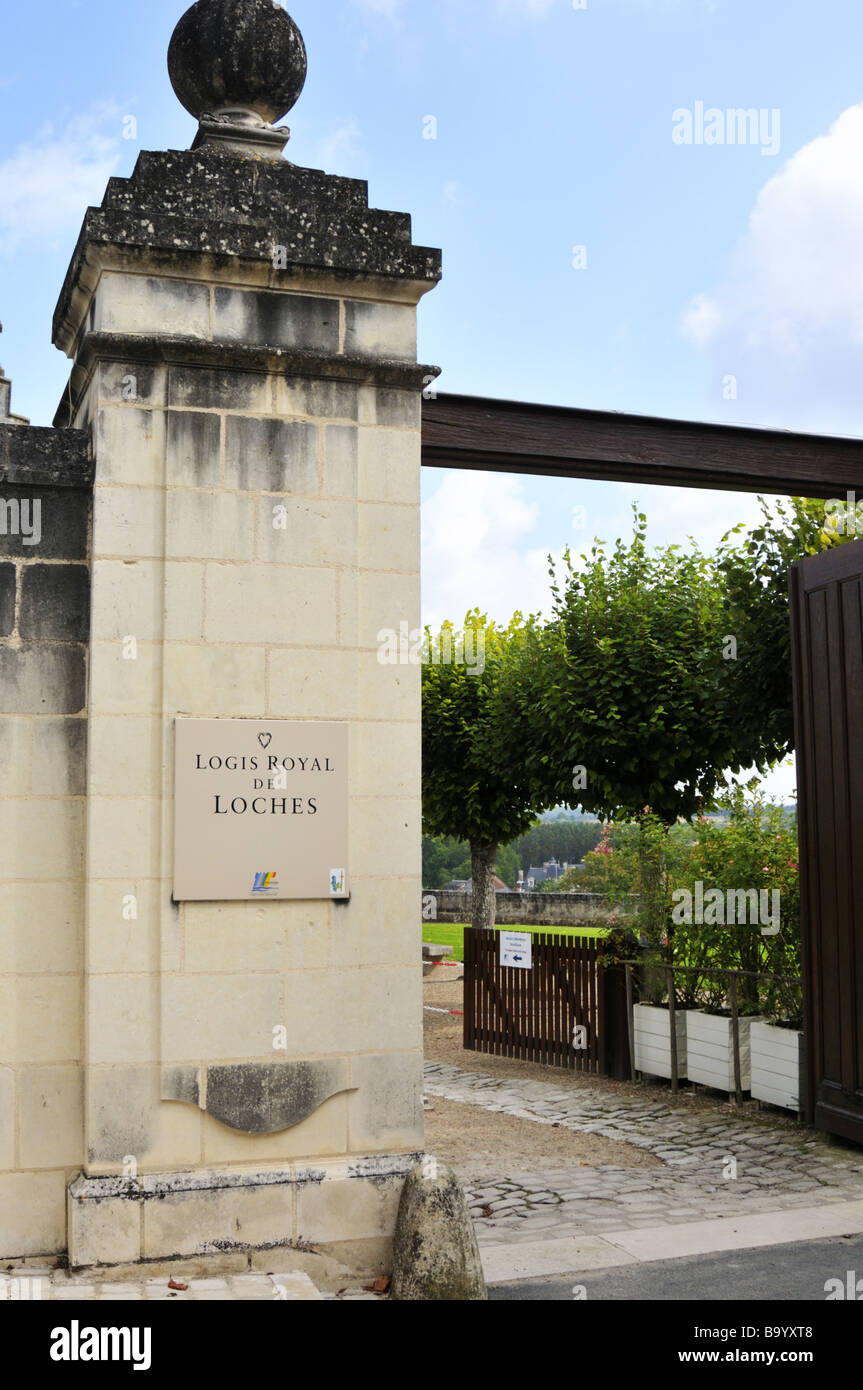 Loches entrance hi-res stock photography and images - Alamy