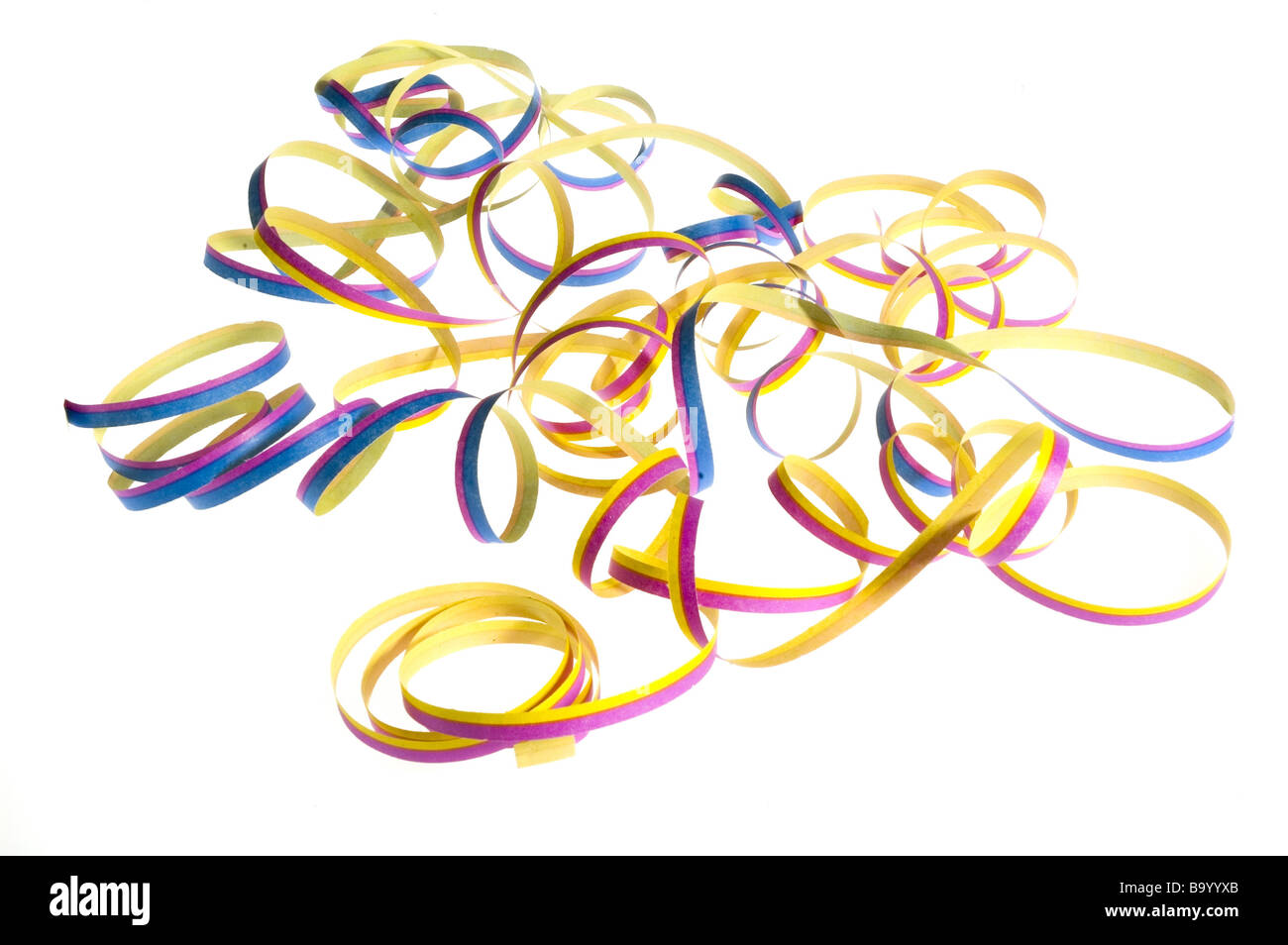 Streamers cut out Cut Out Stock Images & Pictures - Alamy