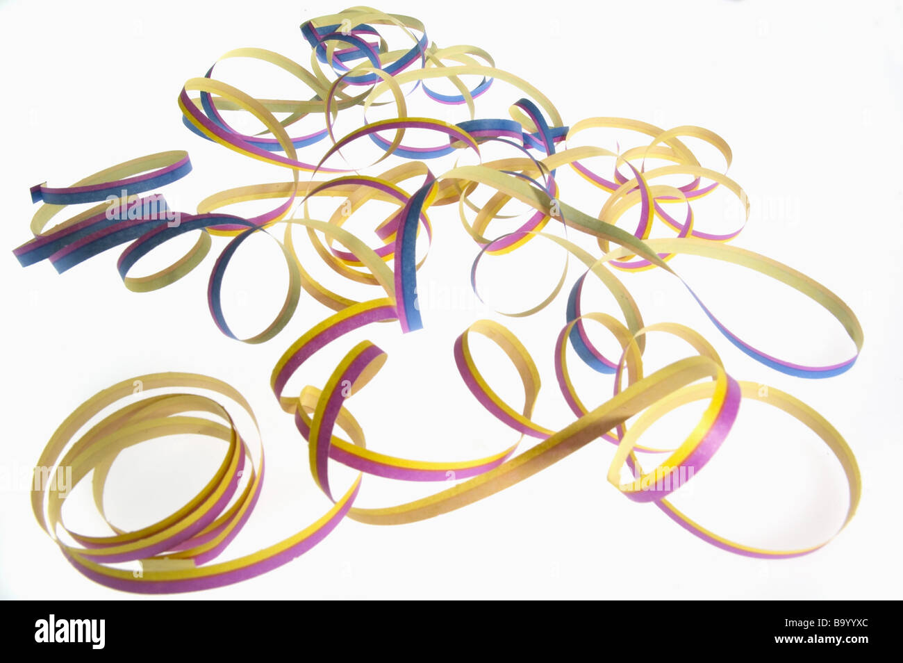 Streamers cut out Cut Out Stock Images & Pictures - Alamy