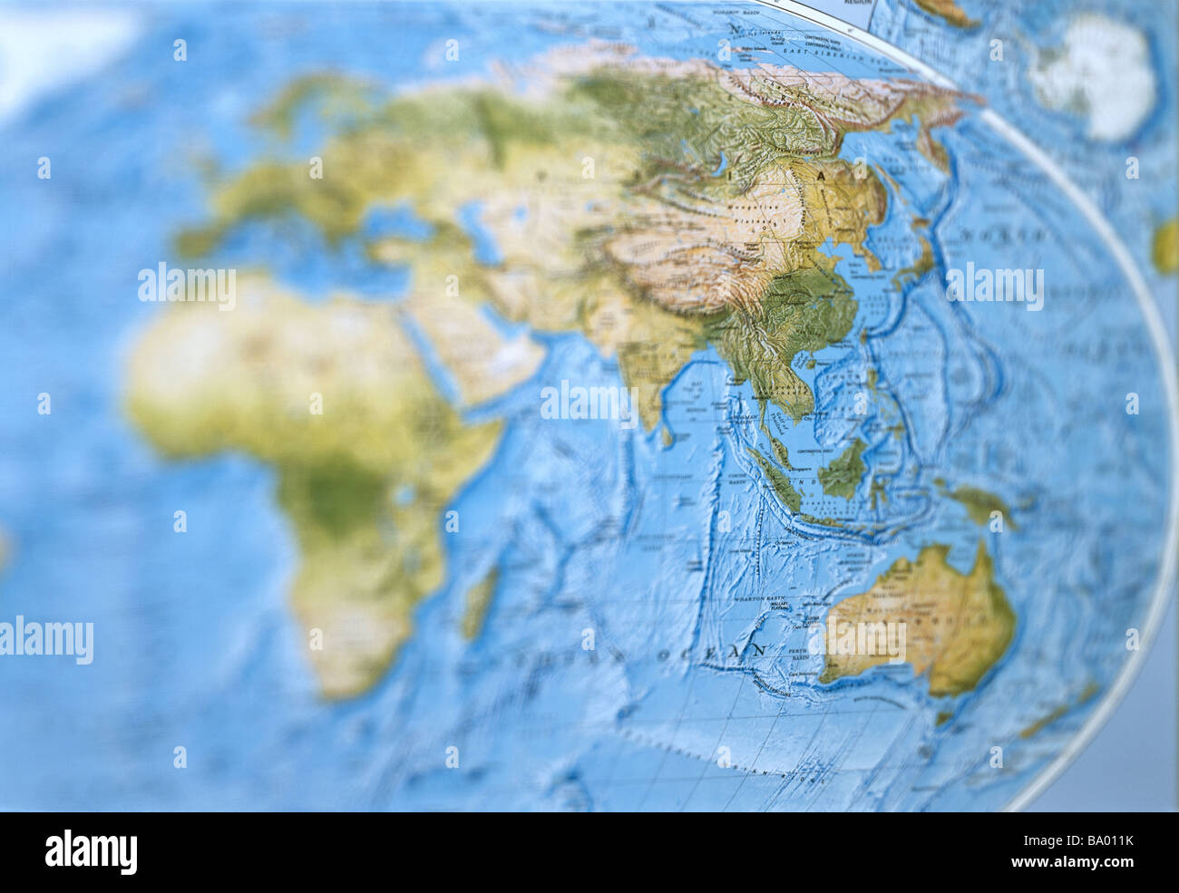 Asia pacific map hi-res stock photography and images - Alamy