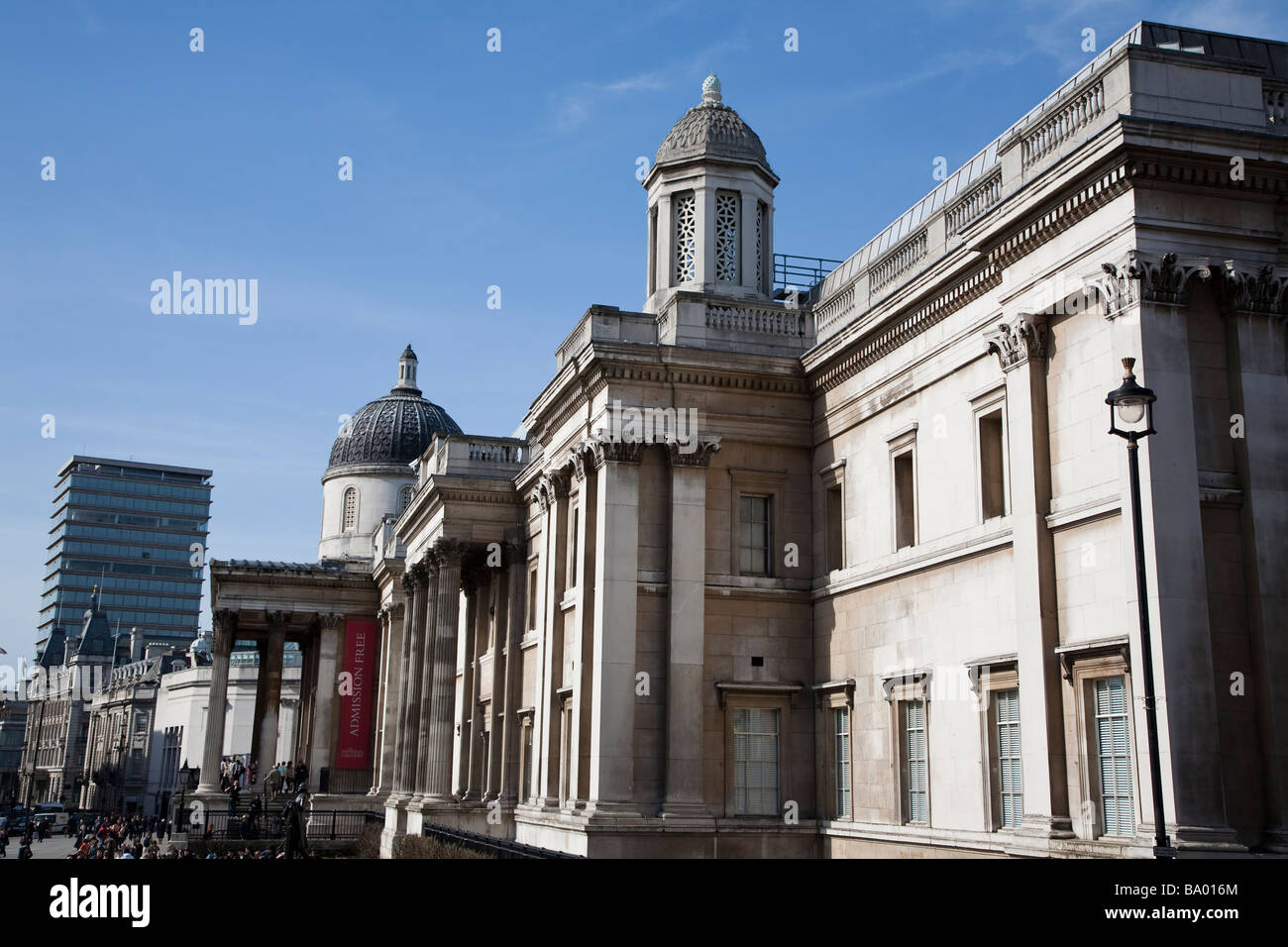 National Gallery, Trafalgar Square, London Stock Photo - Alamy