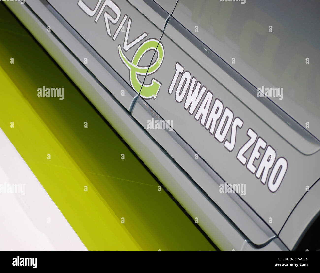 Zero emission, alternative fuel hybrid car Stock Photo - Alamy