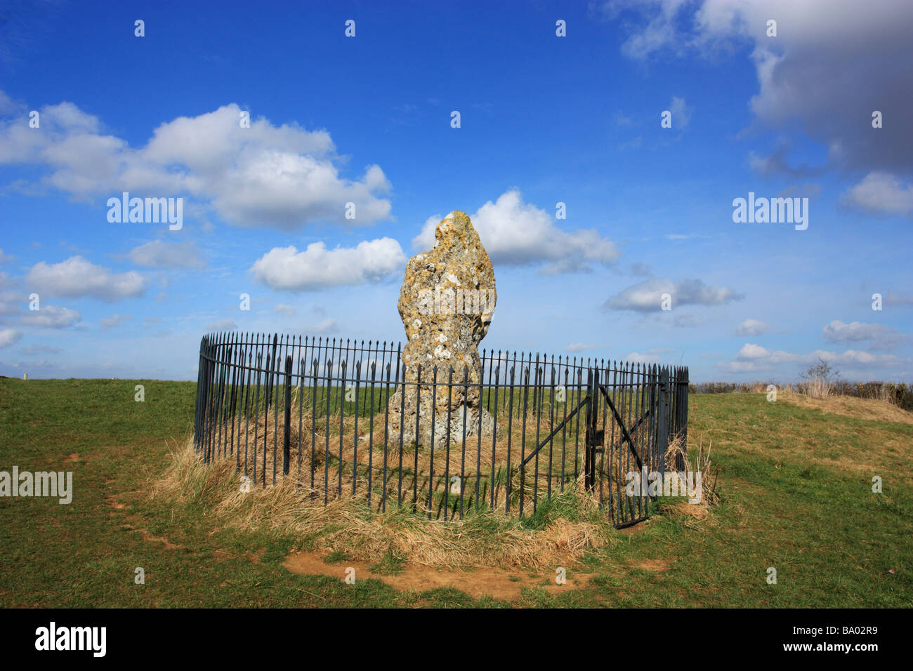 The King Stone - Megalithic standing stone near Rollright, The ...