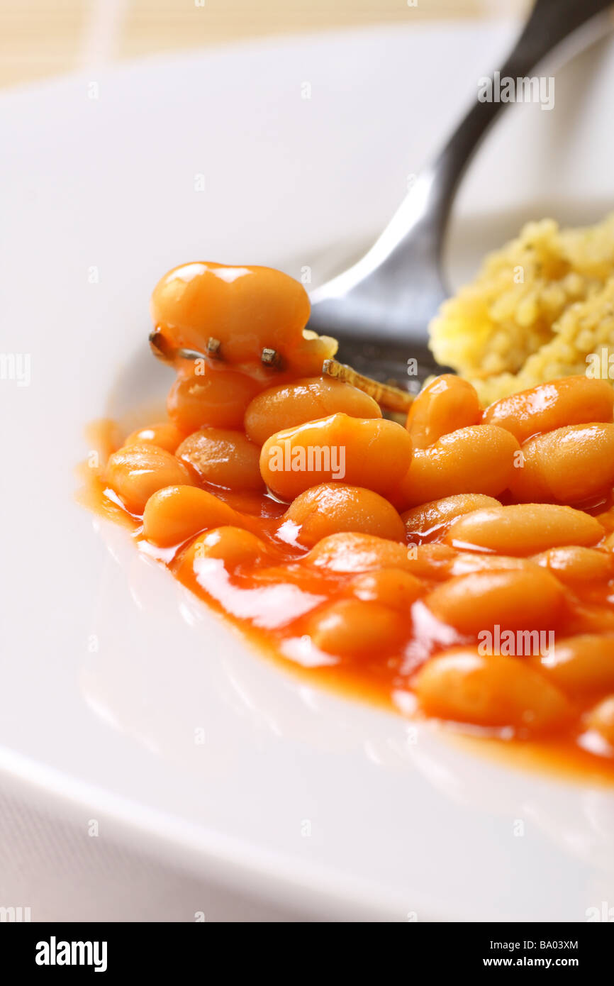 baked beans in a tomato sauce Stock Photo - Alamy