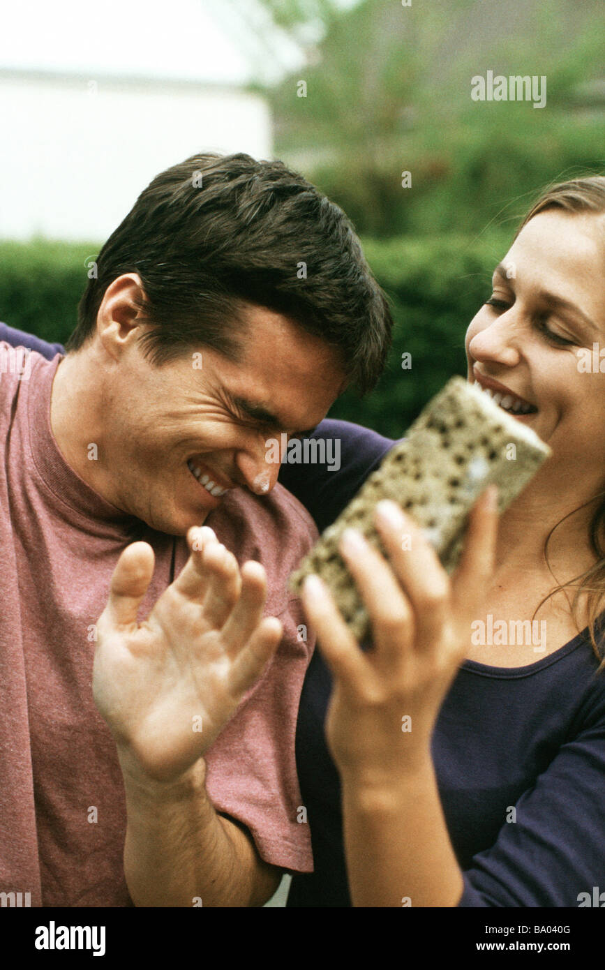 Two Men Playfighting High Resolution Stock Photography and Images - Alamy
