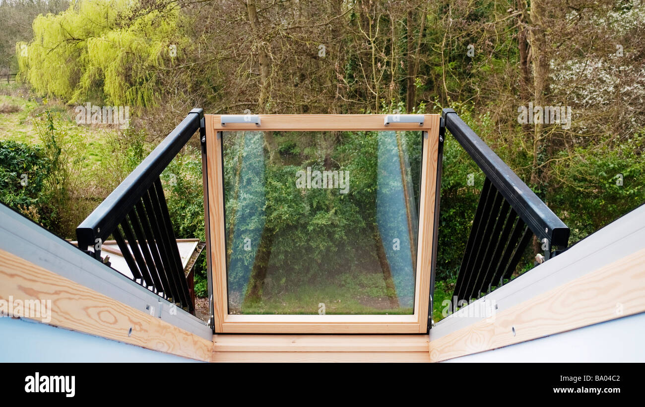 Balcony view over trees hi-res stock photography and images - Alamy