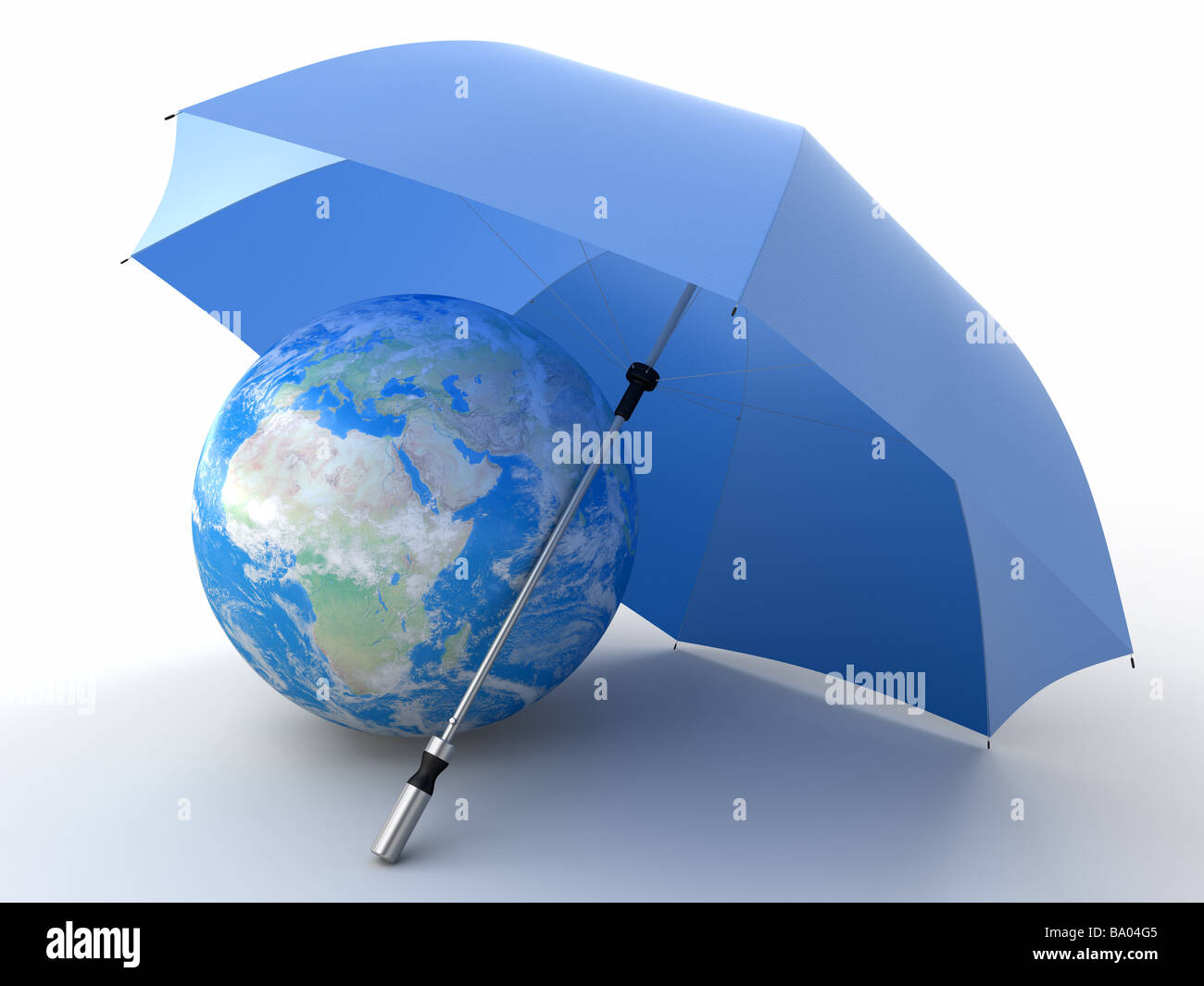 Earth protection umbrella safety hi-res stock photography and images ...