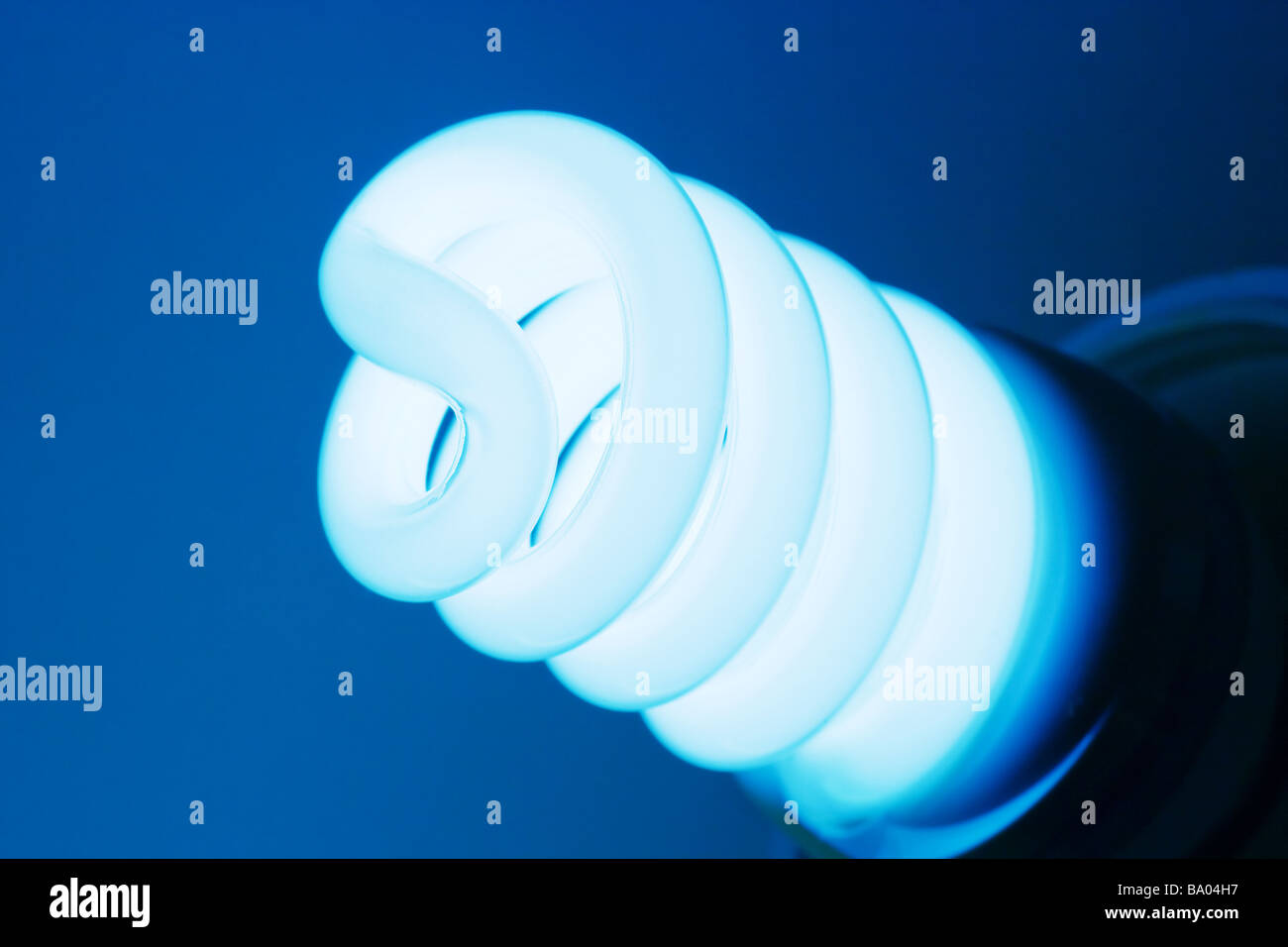Compact fluorescent light bulb Stock Photo - Alamy