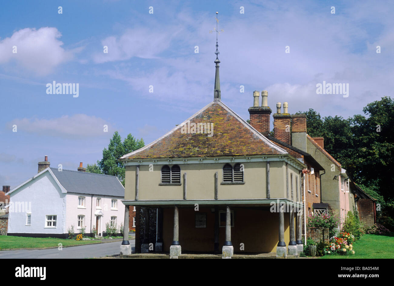 New Buckenham Norfolk Medieval Market Hall and Cross East Anglia ...