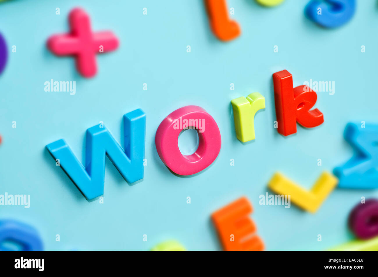Magnetic Letters Alphabet High Resolution Stock Photography and Images ...