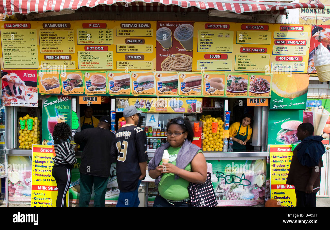 Fast food venice beach california hi-res stock photography and images ...