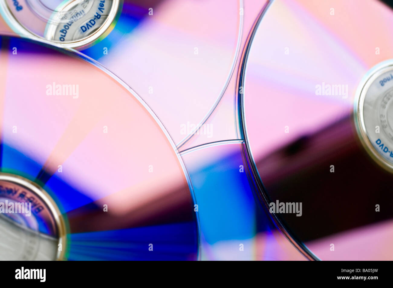 Blank cd disc stack hi-res stock photography and images - Alamy