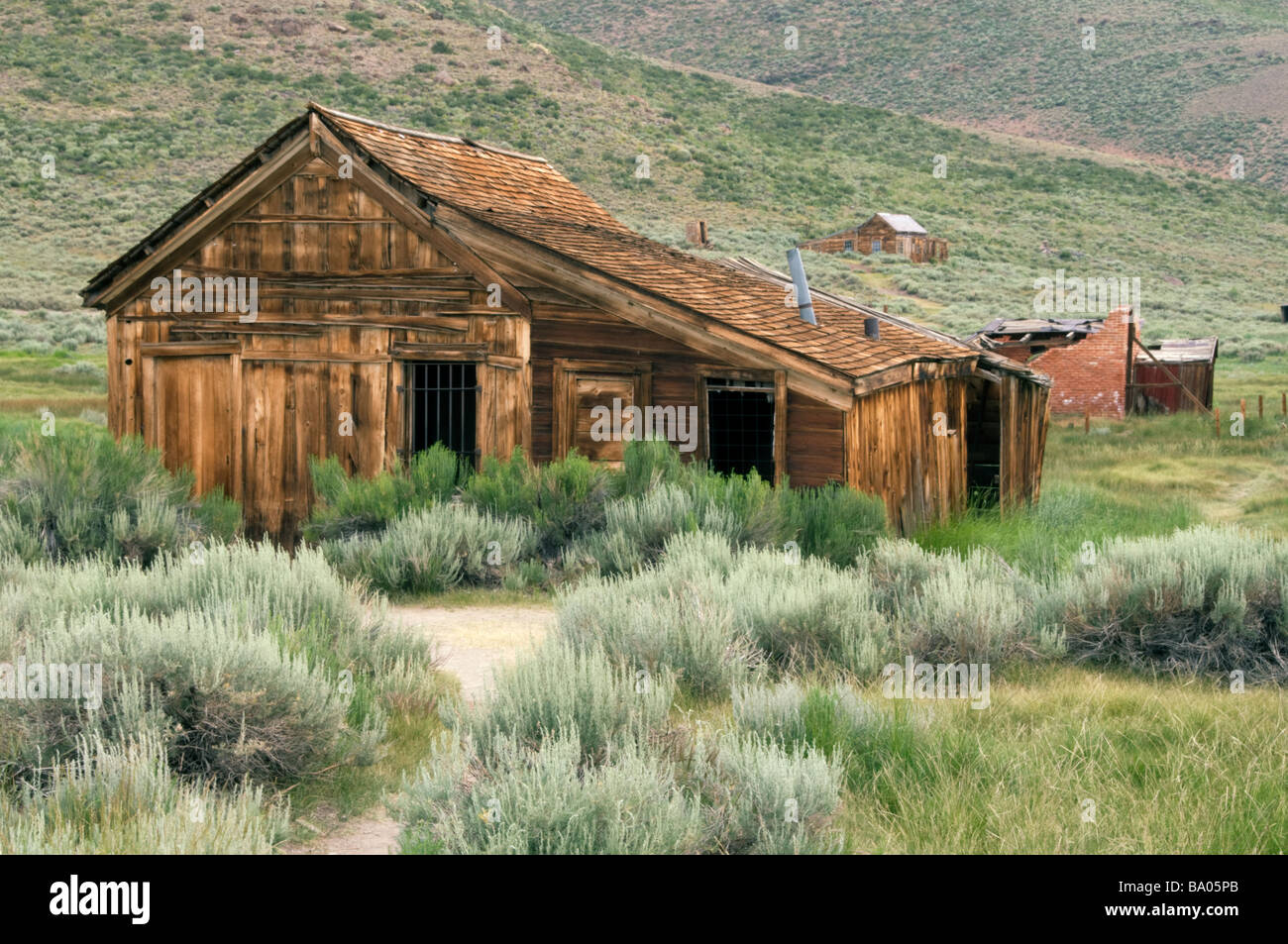 Ghost town buildings Bodie Ghost Town California Stock Photo - Alamy