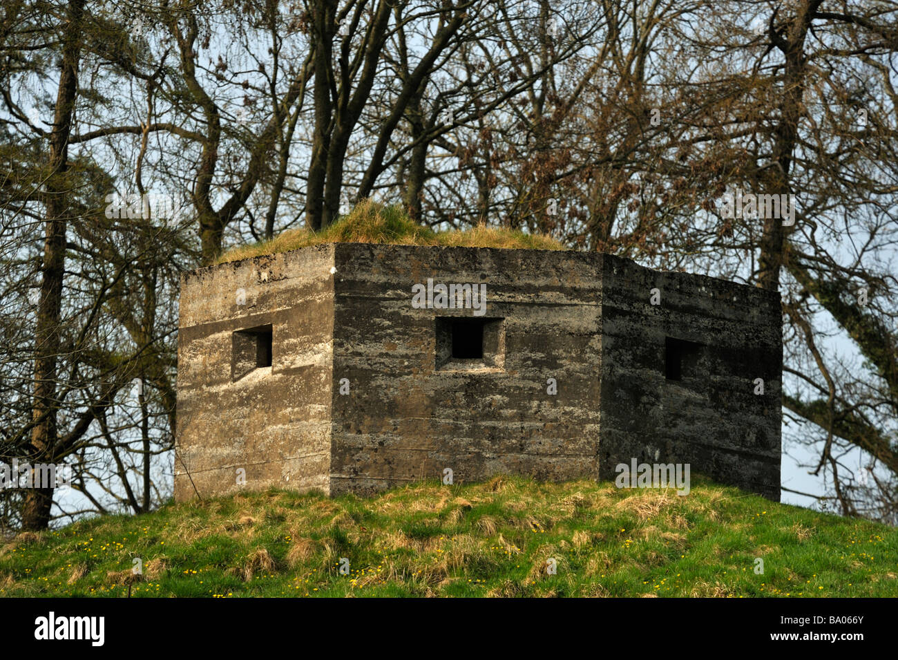 World war ii pillbox hi-res stock photography and images - Alamy