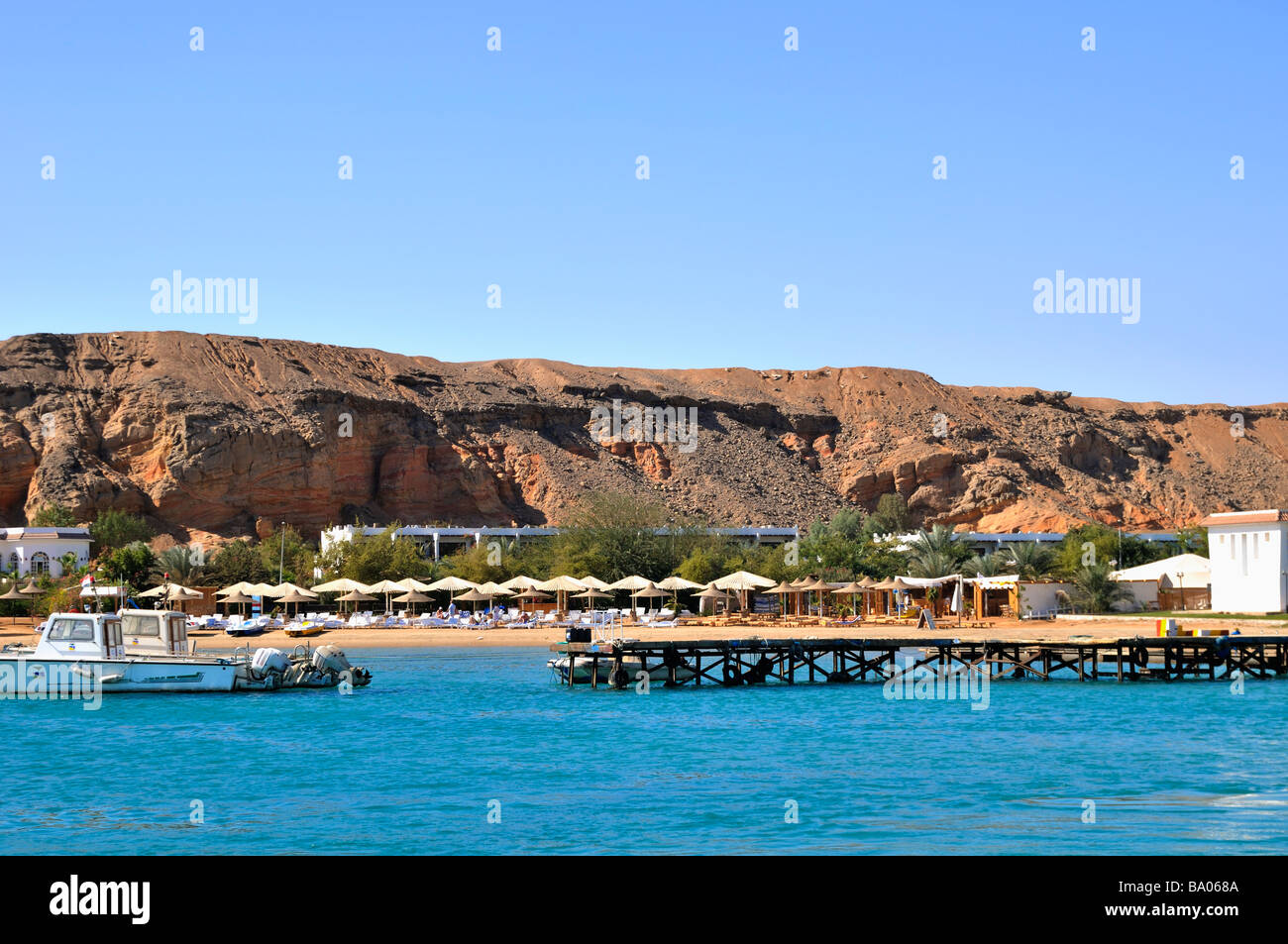 Public beach in Sharm el Sheikh Maya Bay Egypt Stock Photo - Alamy