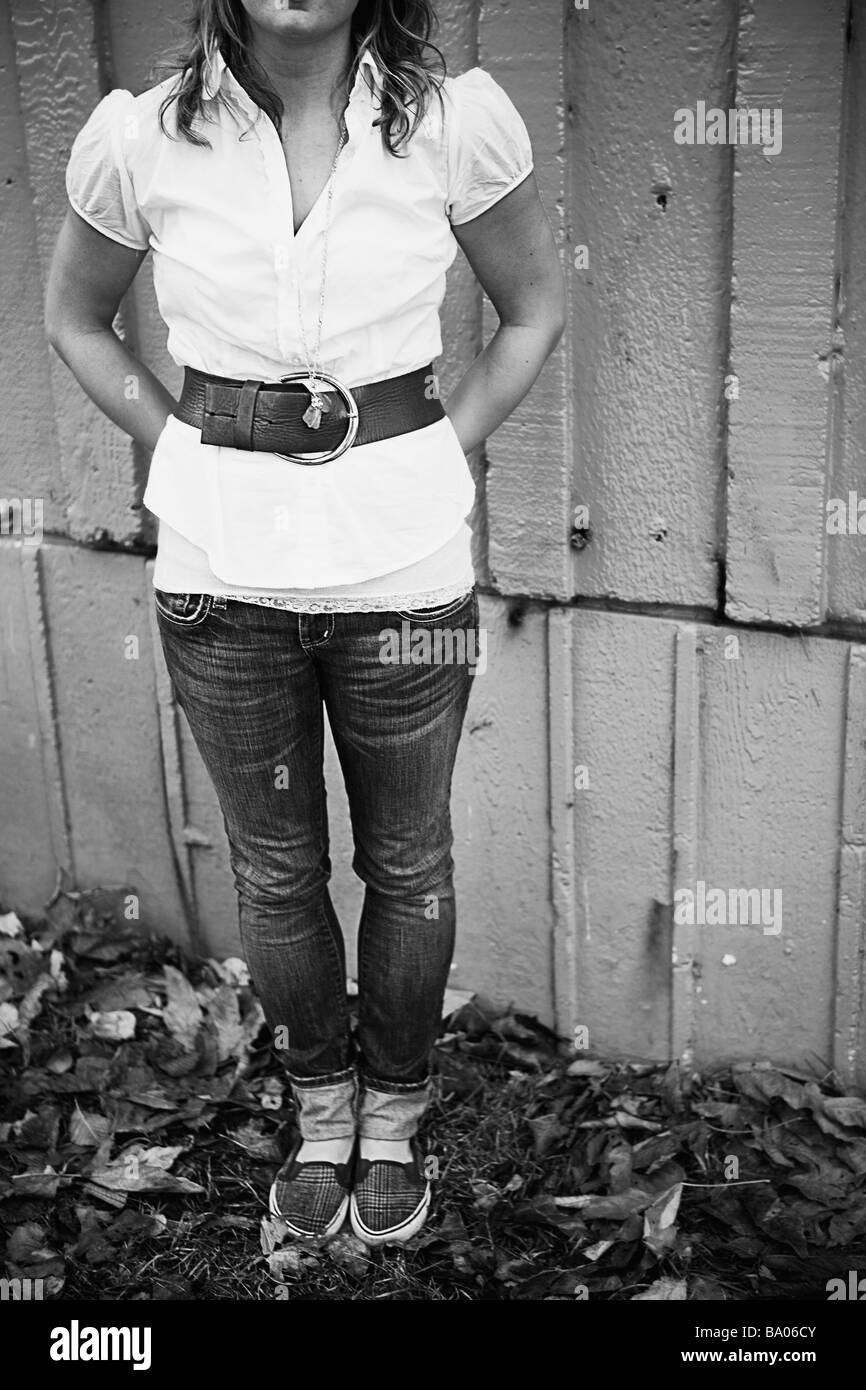 Wearing accessories Black and White Stock Photos & Images - Alamy