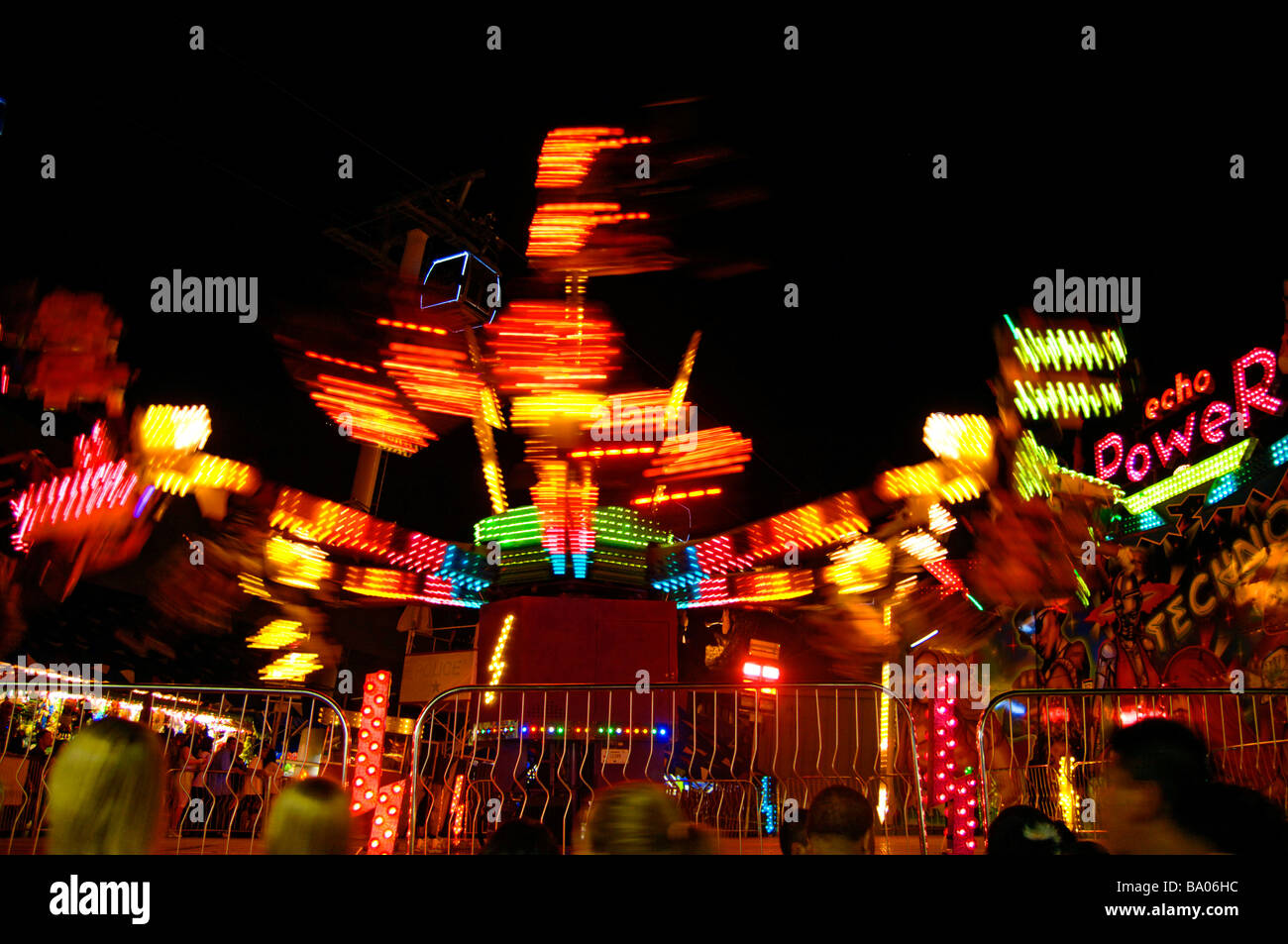 Carnival scenes at the Texas State fair Stock Photo - Alamy