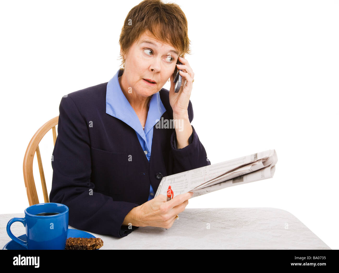 Responding cut out hi-res stock photography and images - Alamy
