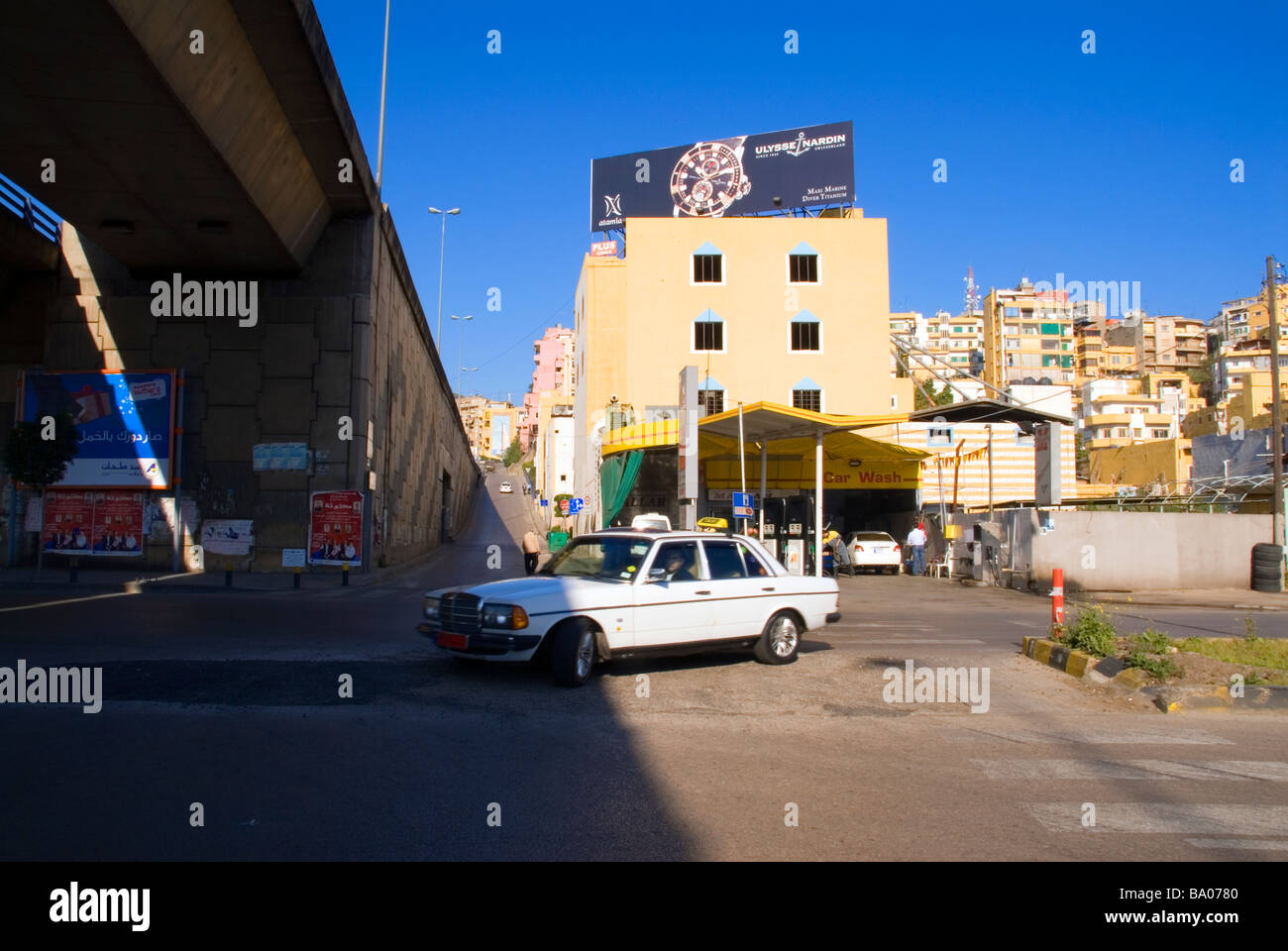 on the roadside of beirut lebanon Stock Photo - Alamy