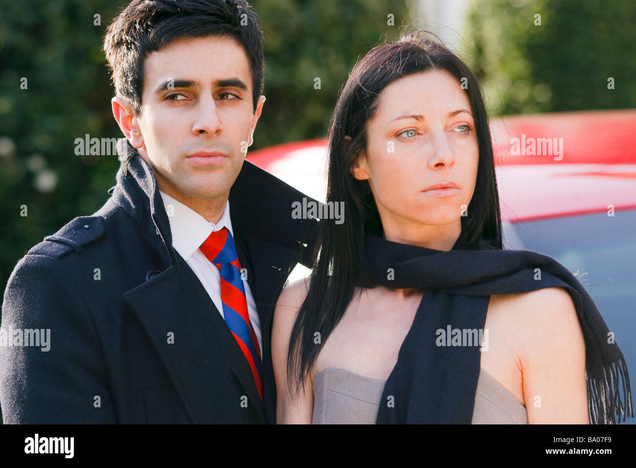 Two business people Stock Photo - Alamy