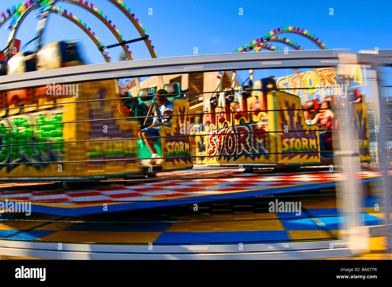 Carnival scenes at the Texas State fair Stock Photo - Alamy