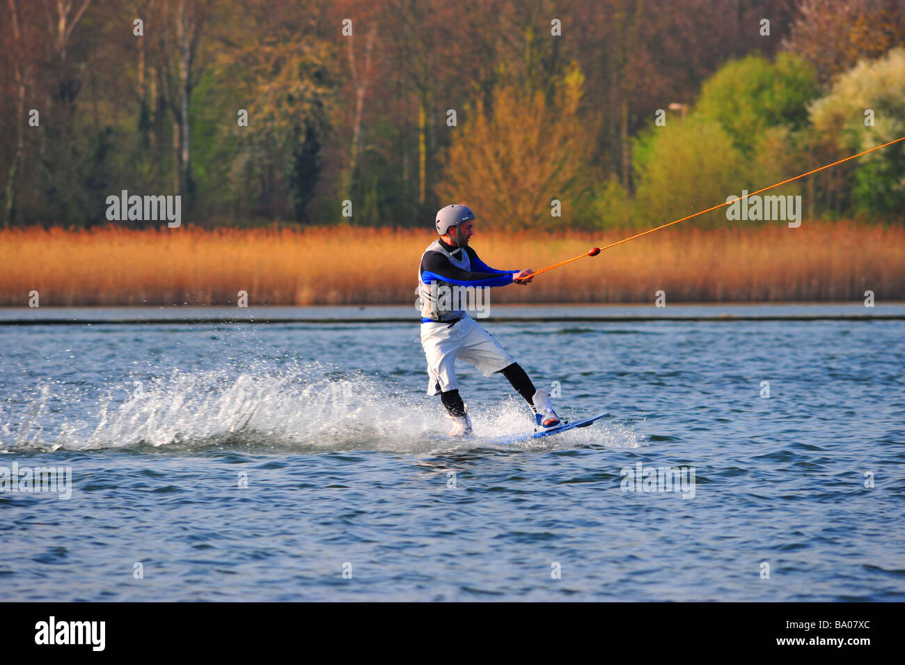 Water Ski, Wake Boarding Stock Photo - Alamy