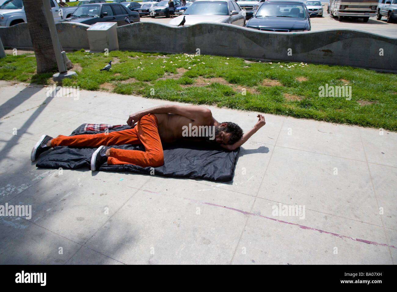 Homeless los angeles hi-res stock photography and images - Alamy