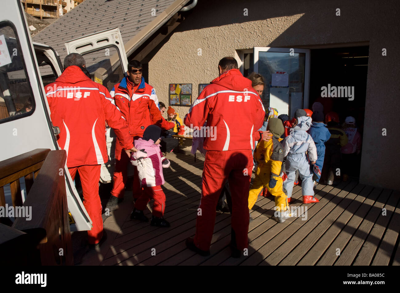 Children coming out of school hi-res stock photography and images - Alamy