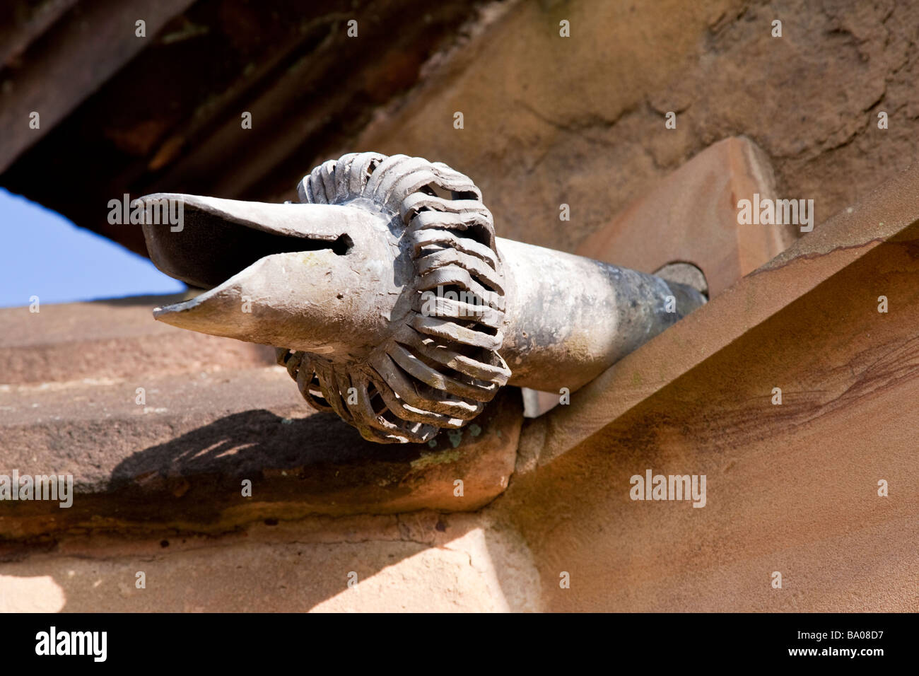 Gargoyle water spout hi-res stock photography and images - Alamy