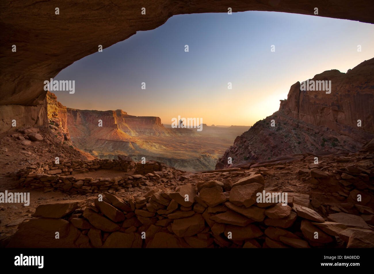 Native American structure known as False Kiva Island in the Sky ...