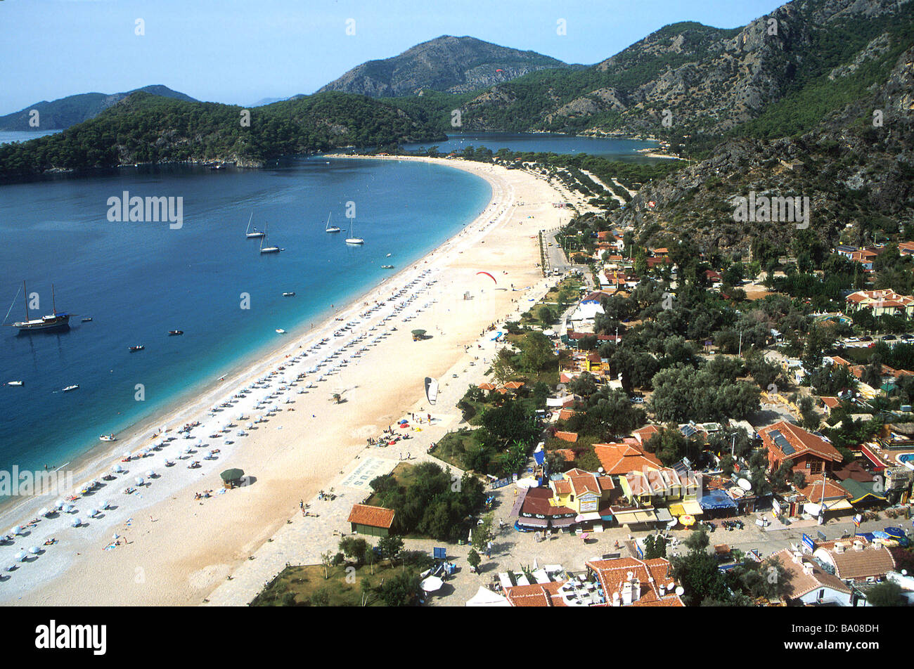 Oludeniz Belcekiz Beach, Olu Deniz, Turkey Stock Photo - Alamy