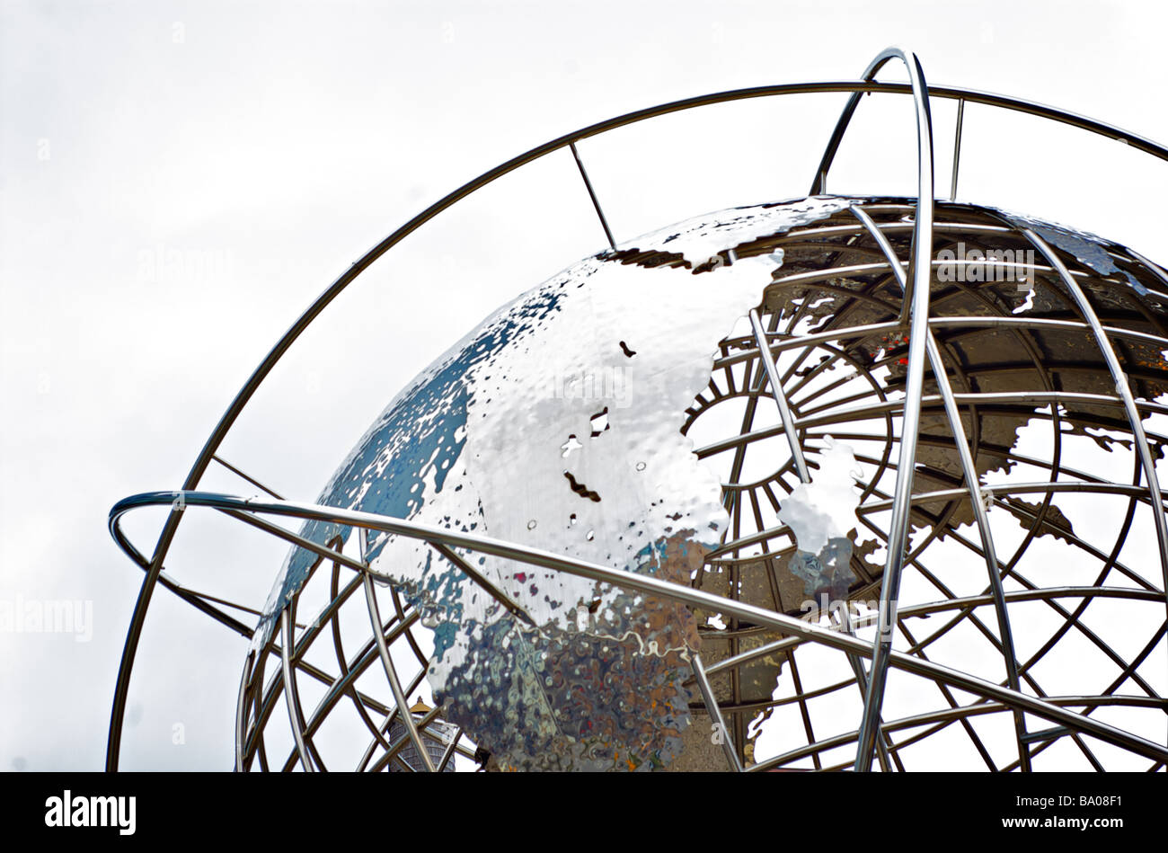 Globe Sculpture at Trump International Hotel and Tower, located on 59th ...