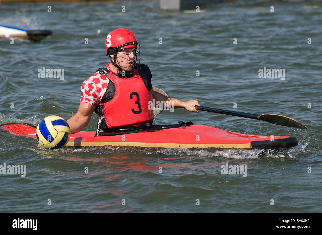 2008 Canoe Polo Championships Stock Photo - Alamy